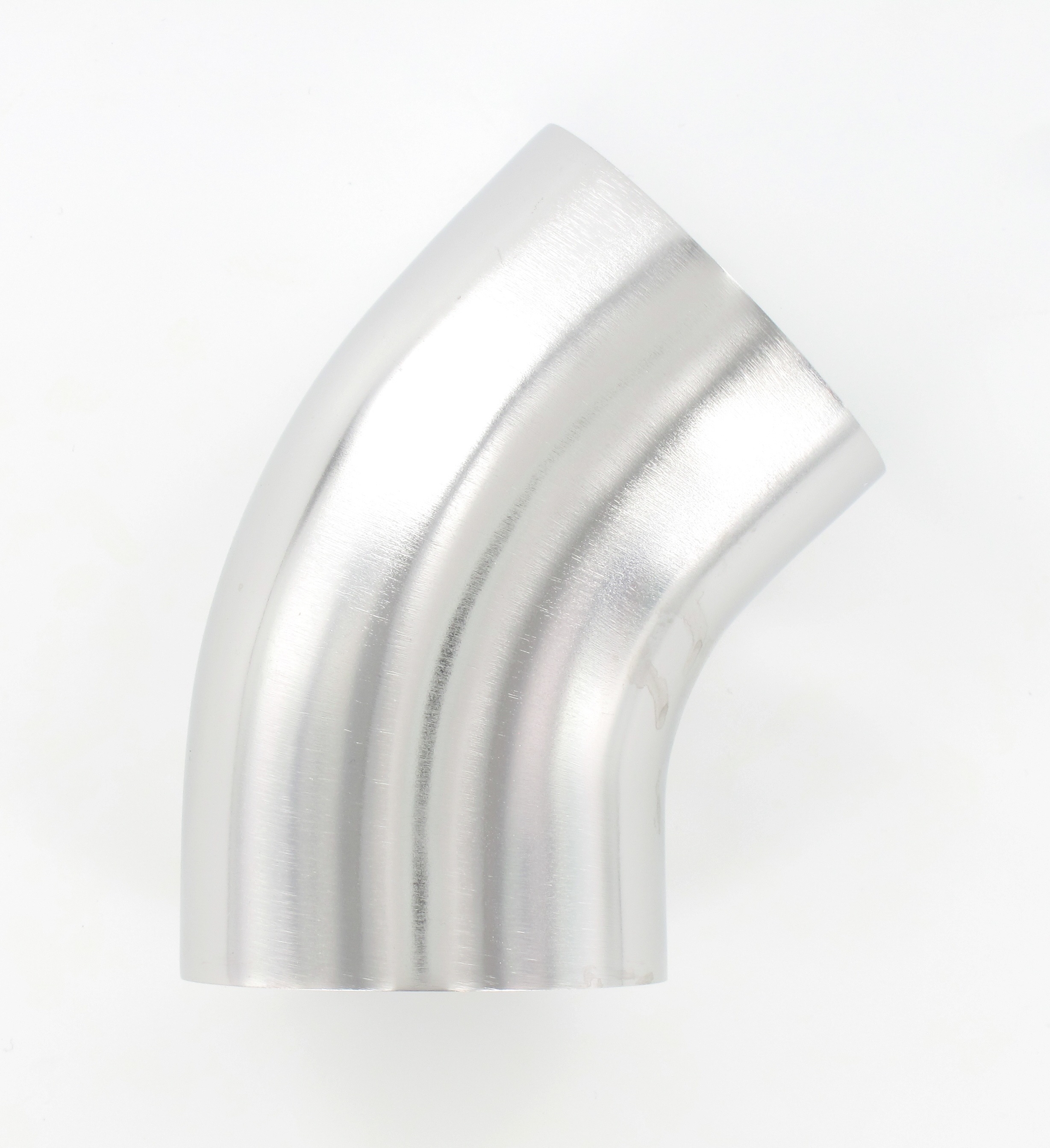 CN-Milchrohr-Bogen mit Walz-Enden 2,0 mm, 45° - Schätz GmbH